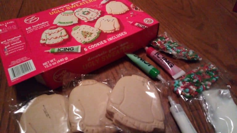 Decorating Ugly Christmas Sweaters with Teens