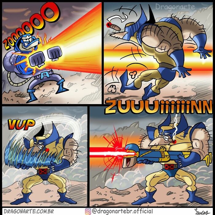 Comic Artist Dragonarte Envisions the Everyday Lives of Beloved ...